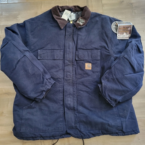 Carhartt | Jackets & Coats | New Carhartt Sandstone Duck Arctic Coat C26 Mdt 2xl Quilt Lined ...